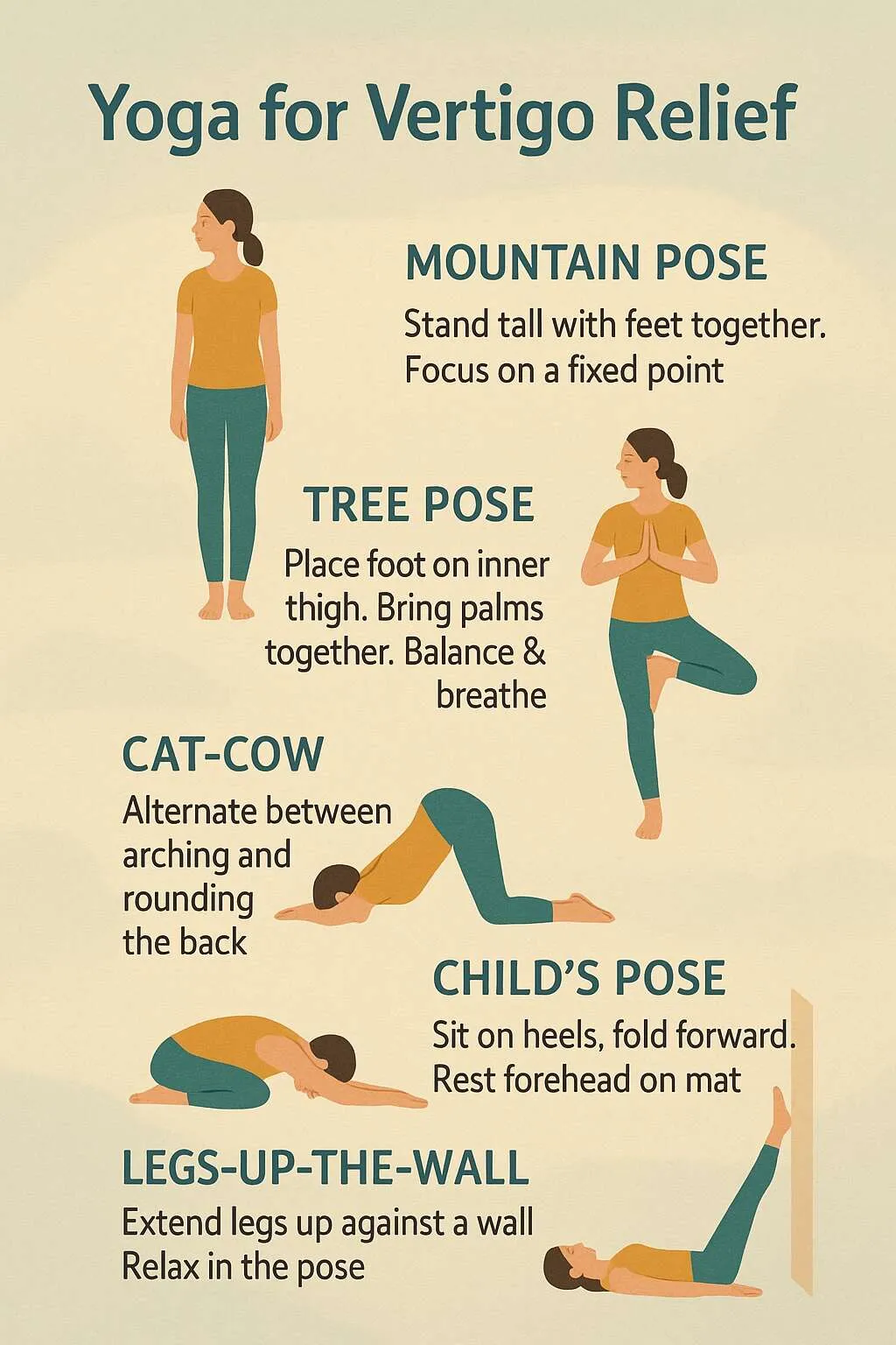 Yoga for Vertigo: How to Ease Symptoms and Find Relief