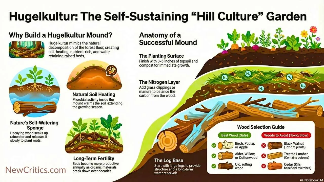 Hugelkultur: Elevating Your Garden with Mound Gardening