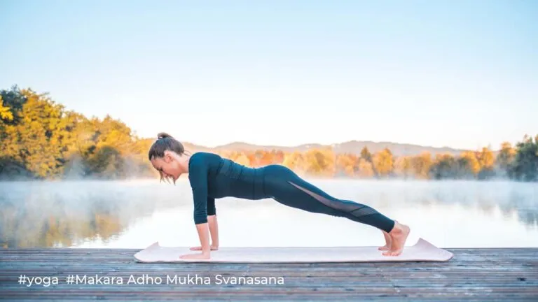 How To Do Dolphin Plank Pose (Makara Adho Mukha Svanasana)