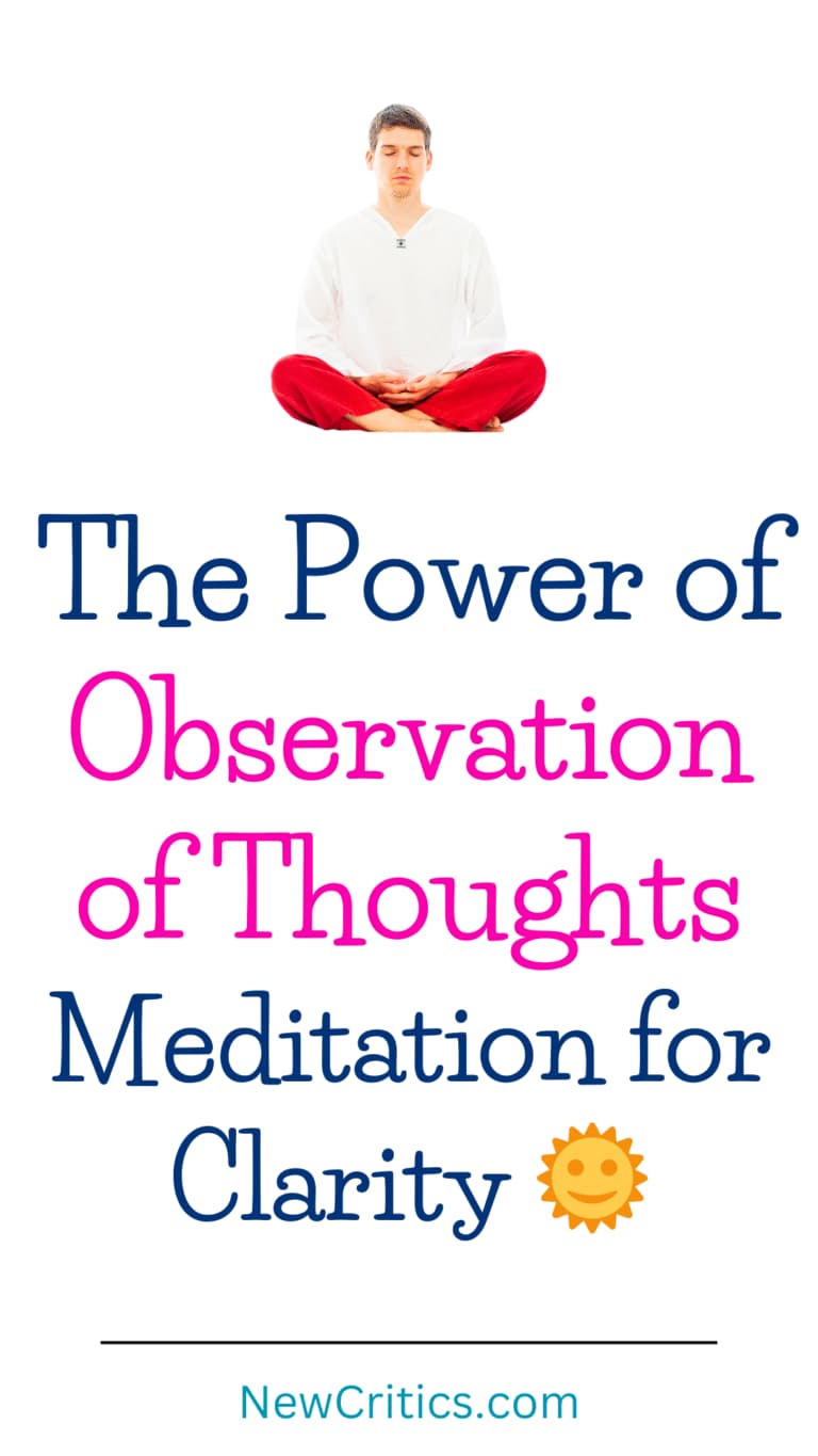 Master Observation of Thoughts Meditation: Transform Your Mind Today