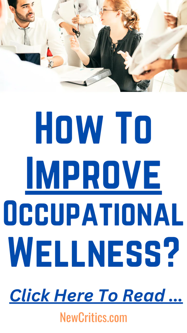 How To Improve Occupational Wellness