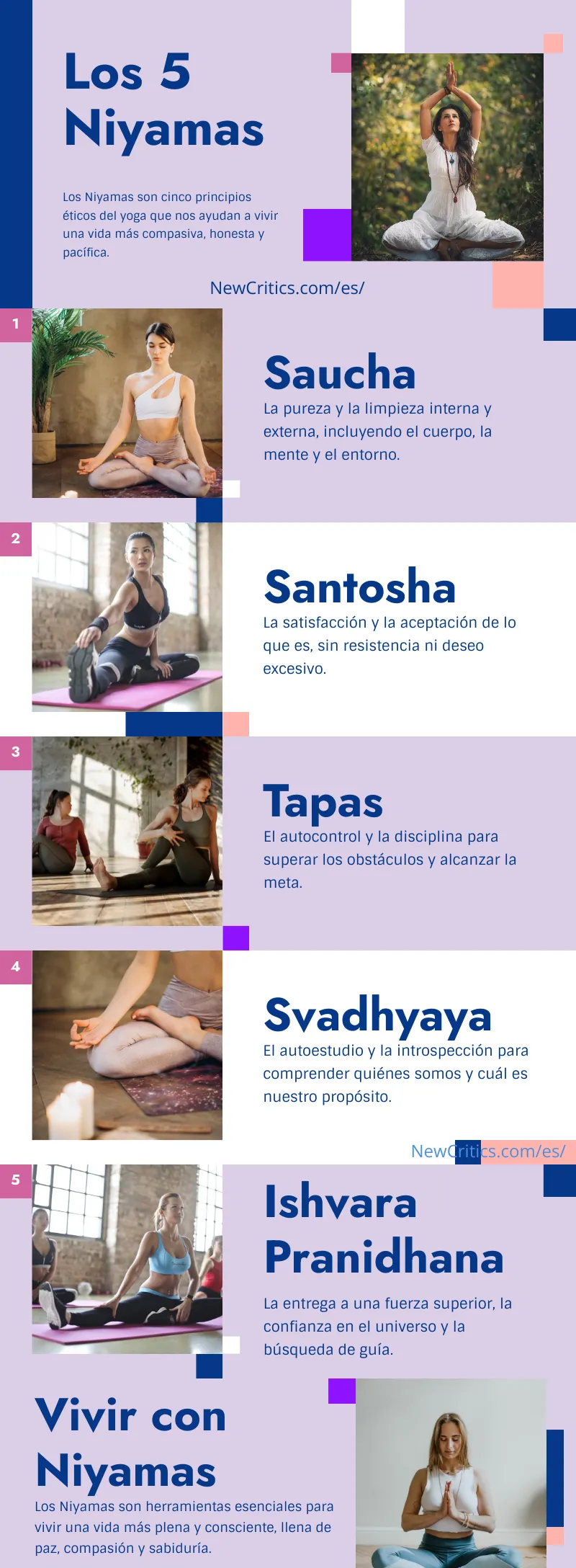 Cuáles son los 5 Niyamas?