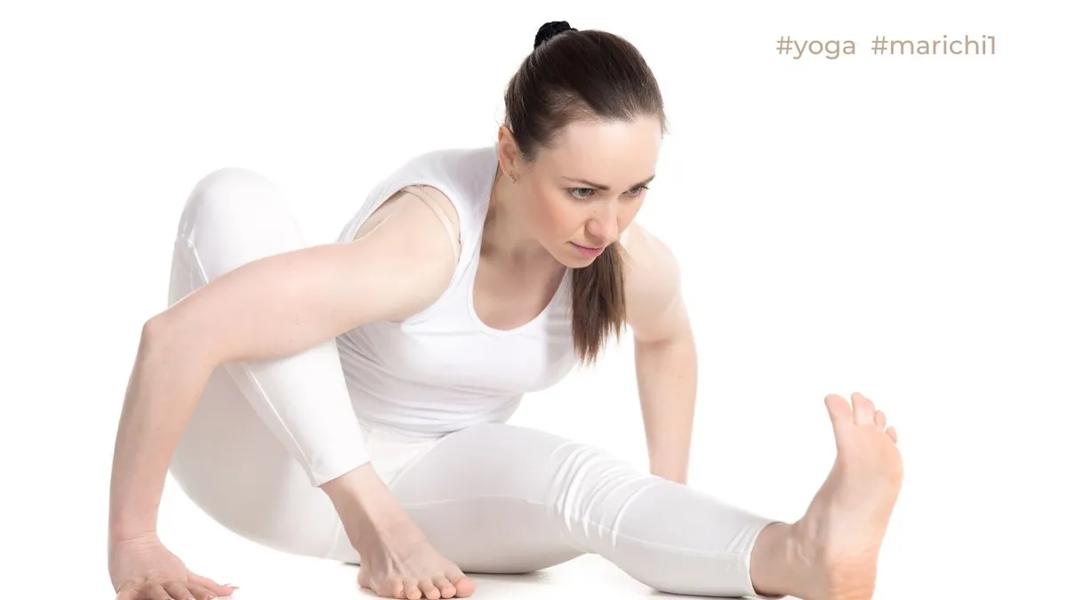 How To Do Marichi’s 1 Pose – Marichyasana 1